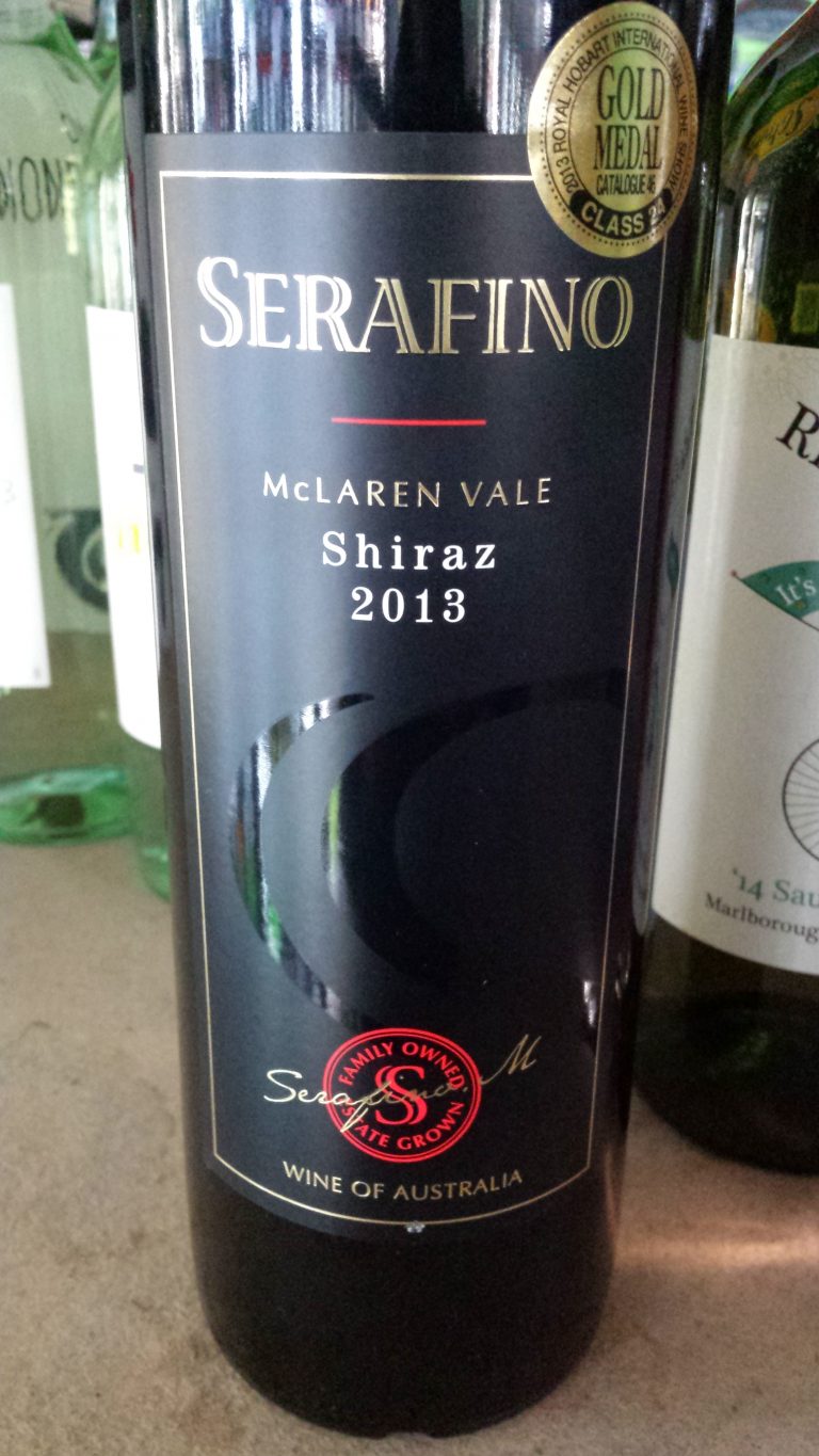 Serafino Shiraz Vegan Friendly Wine – Cellar Drop